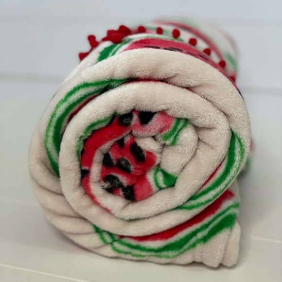 Betsey Johnson | Bedding | Betsy Johnson Watermelon Throw | Poshmark